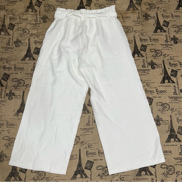 NAF NAF | Pants & Jumpsuits | Naf Naf Paris Nwt Crudo Puro White Tie ...